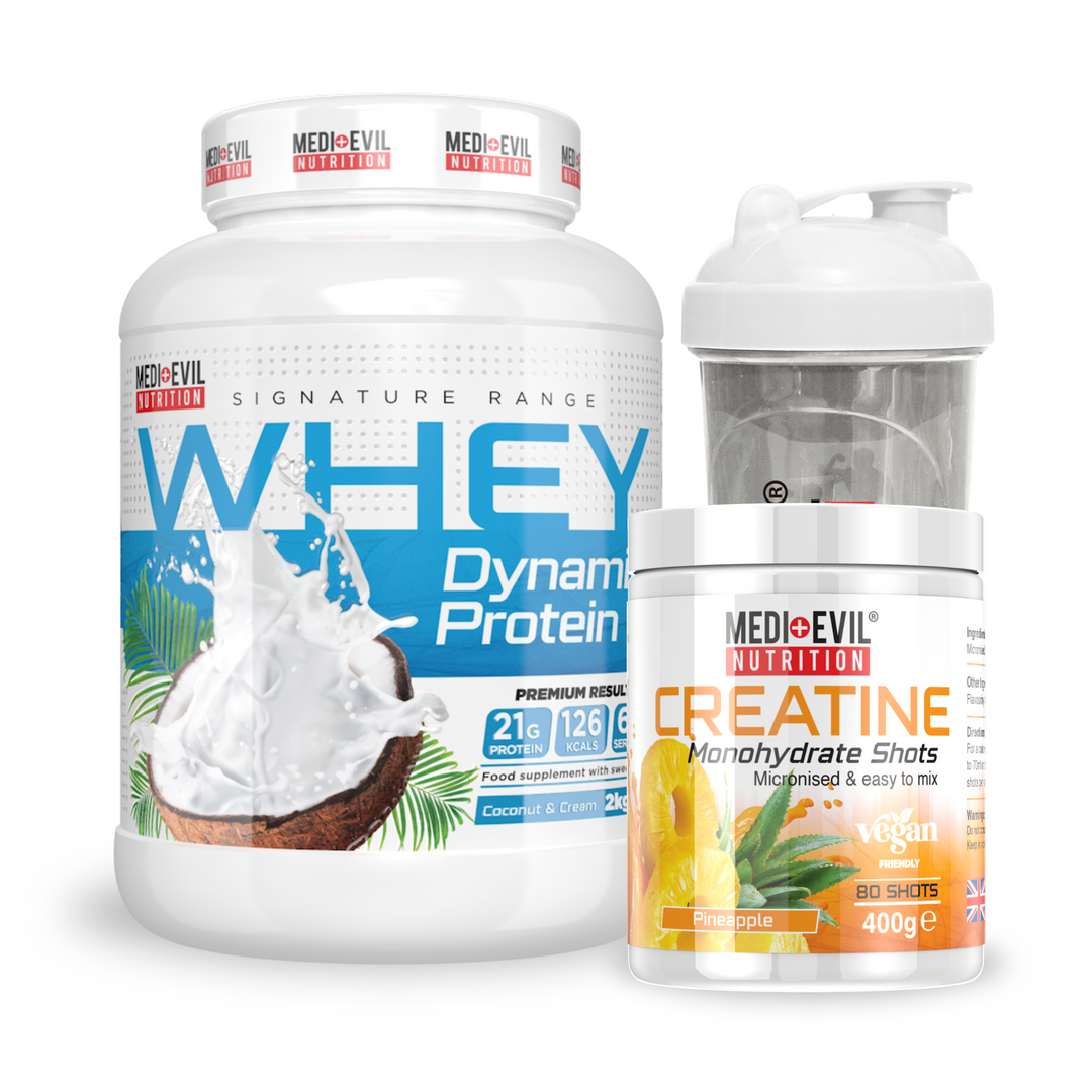 Whey Dynamic Protein 2kg + Creatine – 123nutrition