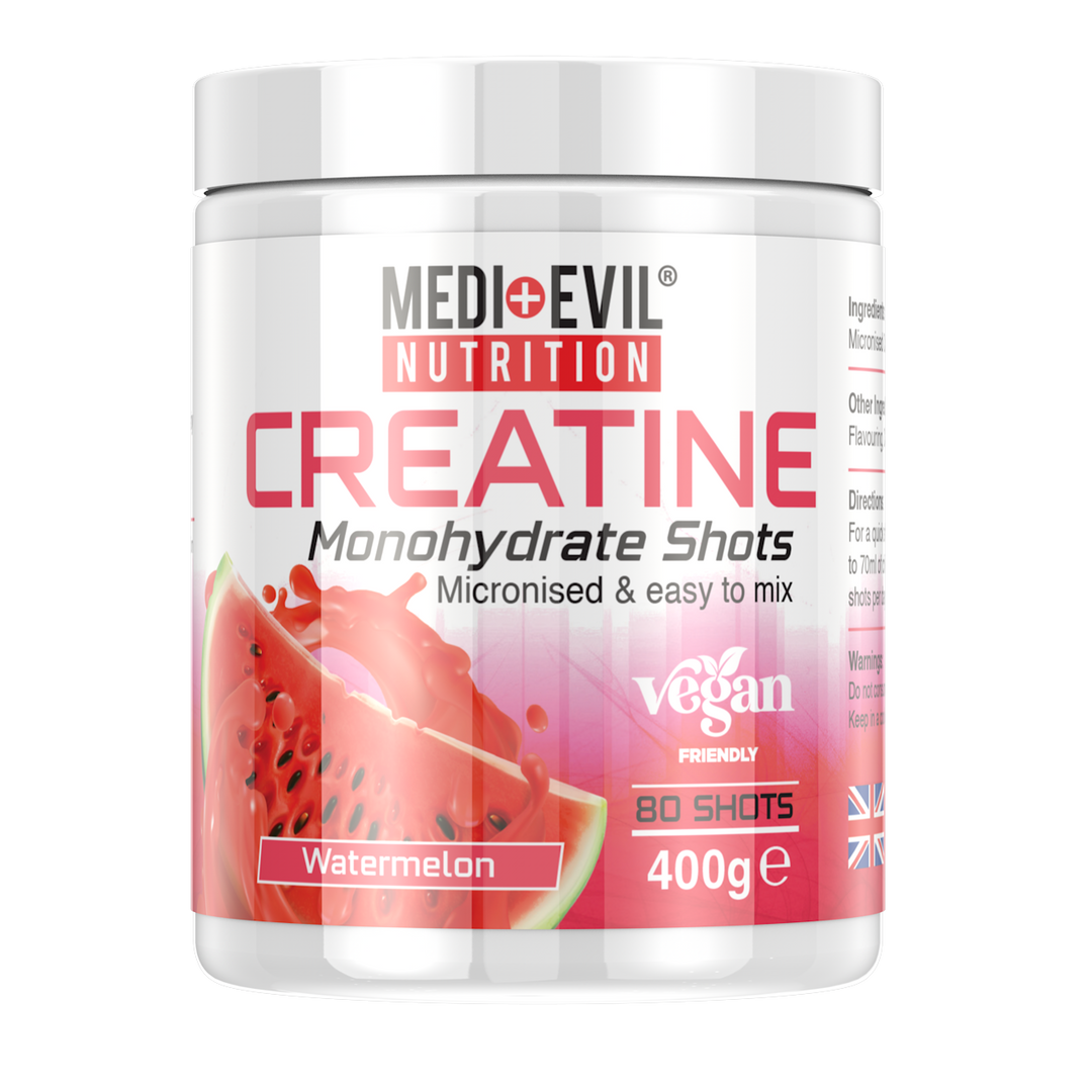 Creatine Monohydrate Shots - Medi-Evil Nutrition – 123nutrition
